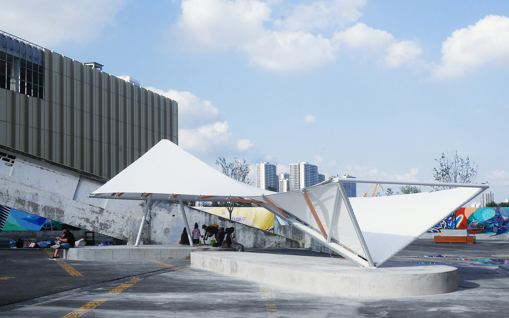 Kite Pavilion, Shanghai, China by CAUP - 谷德设计网