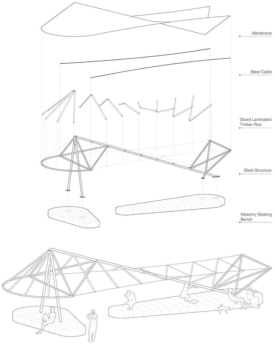 Kite Pavilion, Shanghai, China by CAUP - 谷德设计网