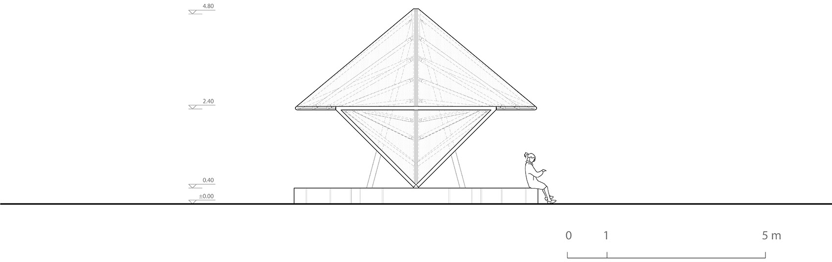 Kite Pavilion, Shanghai, China by CAUP - 谷德设计网