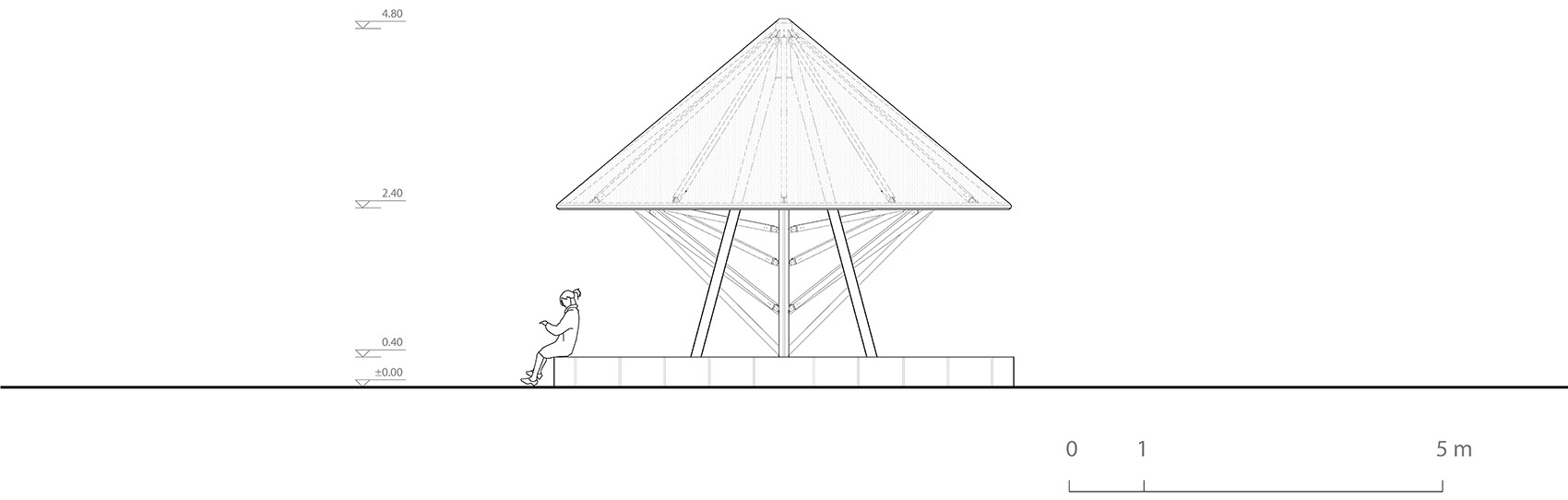 Kite Pavilion, Shanghai, China by CAUP - 谷德设计网