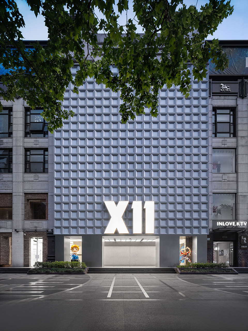 X11上海淮海路全球旗舰店 / 绽放设计 - 谷德设计网