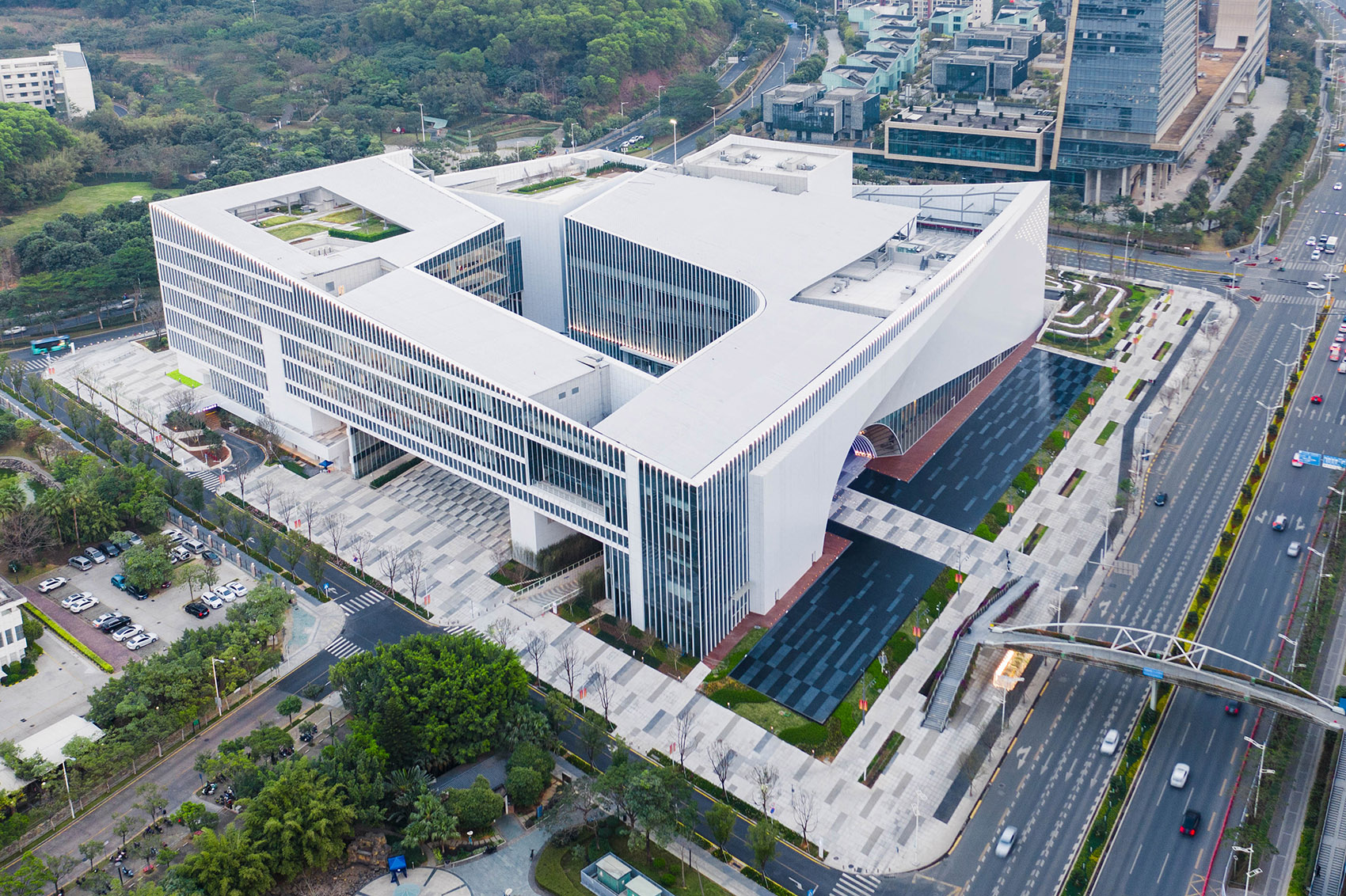 Landscape Design for Guangming Culture & Art Center, Shenzhen, China by ...