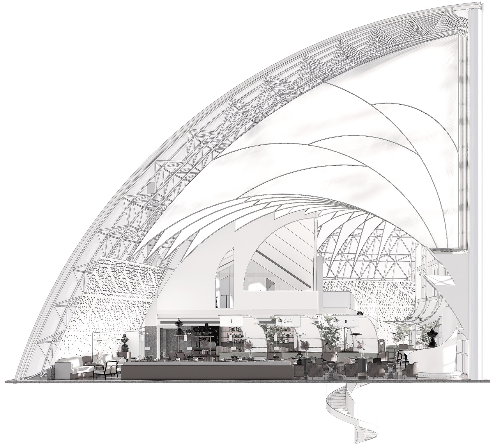 ASPERA / ASTRA Flagship Store, Chongqing, China by BDD - 谷德设计网