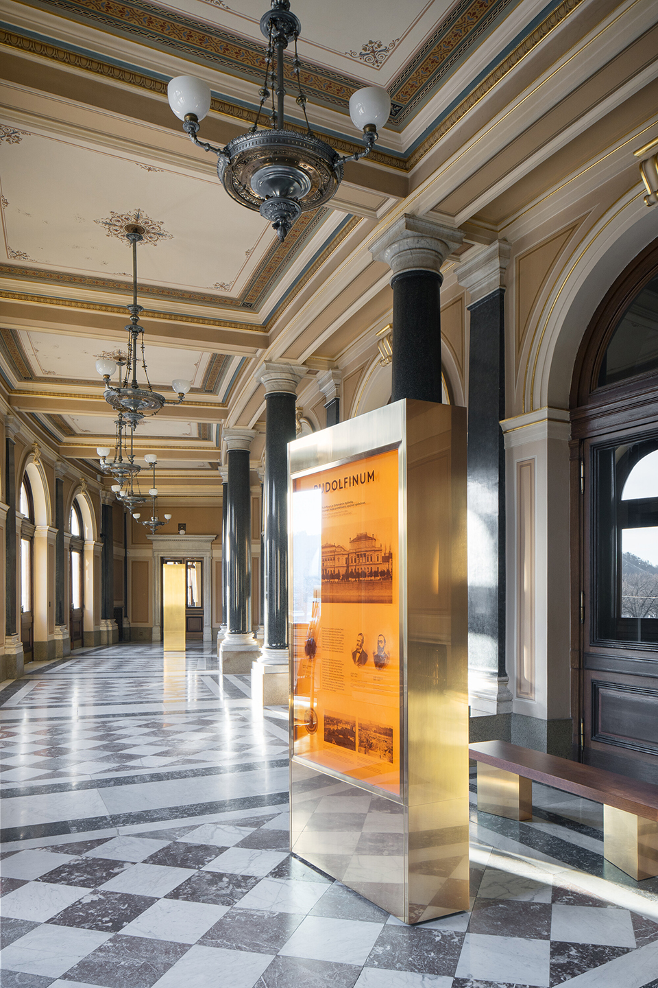 Rudolfinum Entrance Interiors by Lenka Míková architekti - 谷德设计网