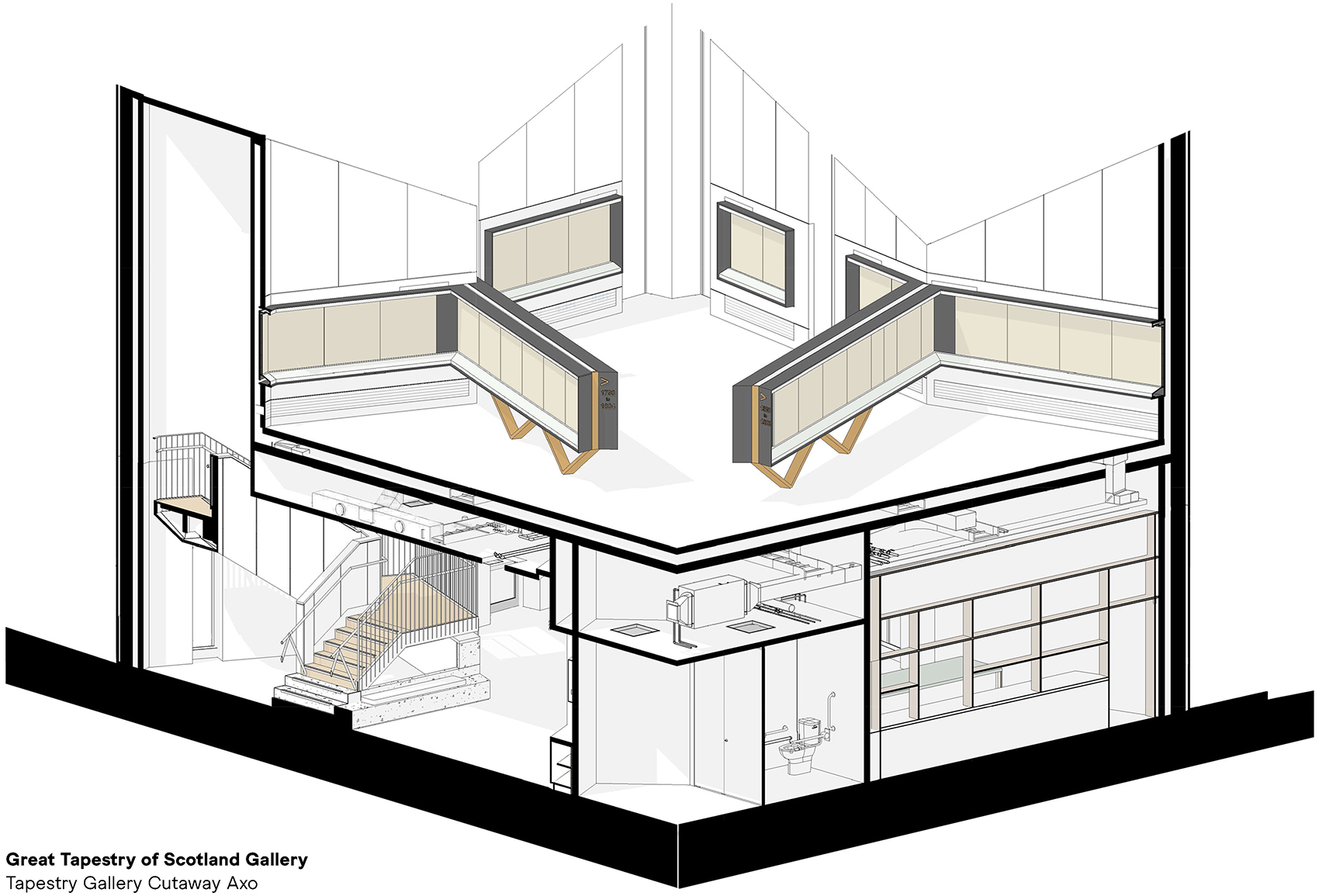 Great Tapestry of Scotland Gallery by Page Park Architects - 谷德设计网