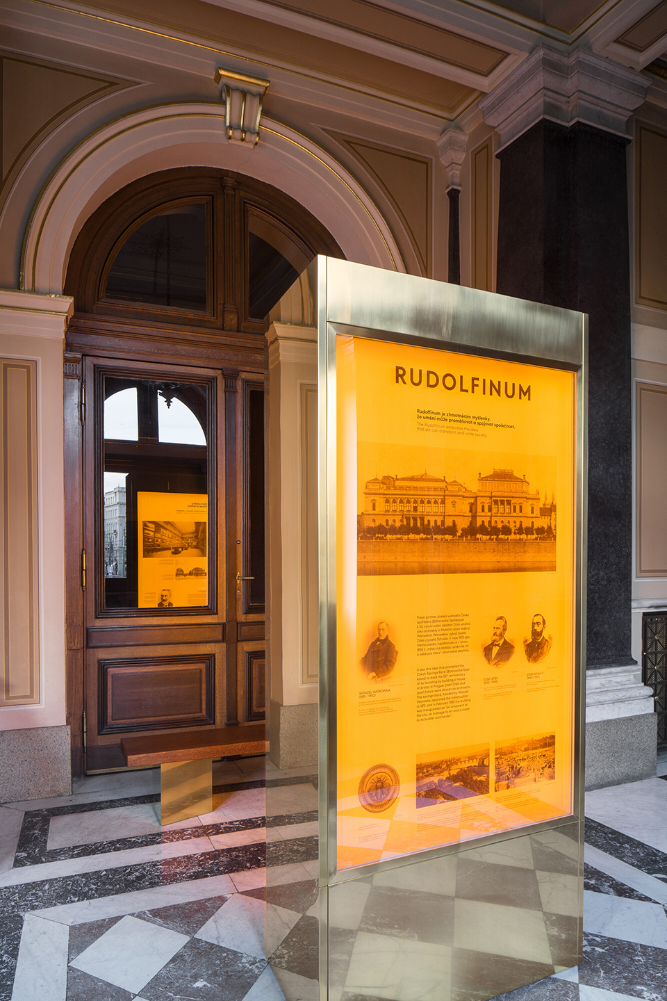 Rudolfinum Entrance Interiors by Lenka Míková architekti - 谷德设计网