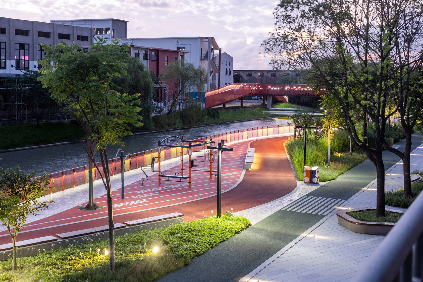 Minhang Riverfront Regeneration, Shanghai, China by SPARK - 谷德设计网