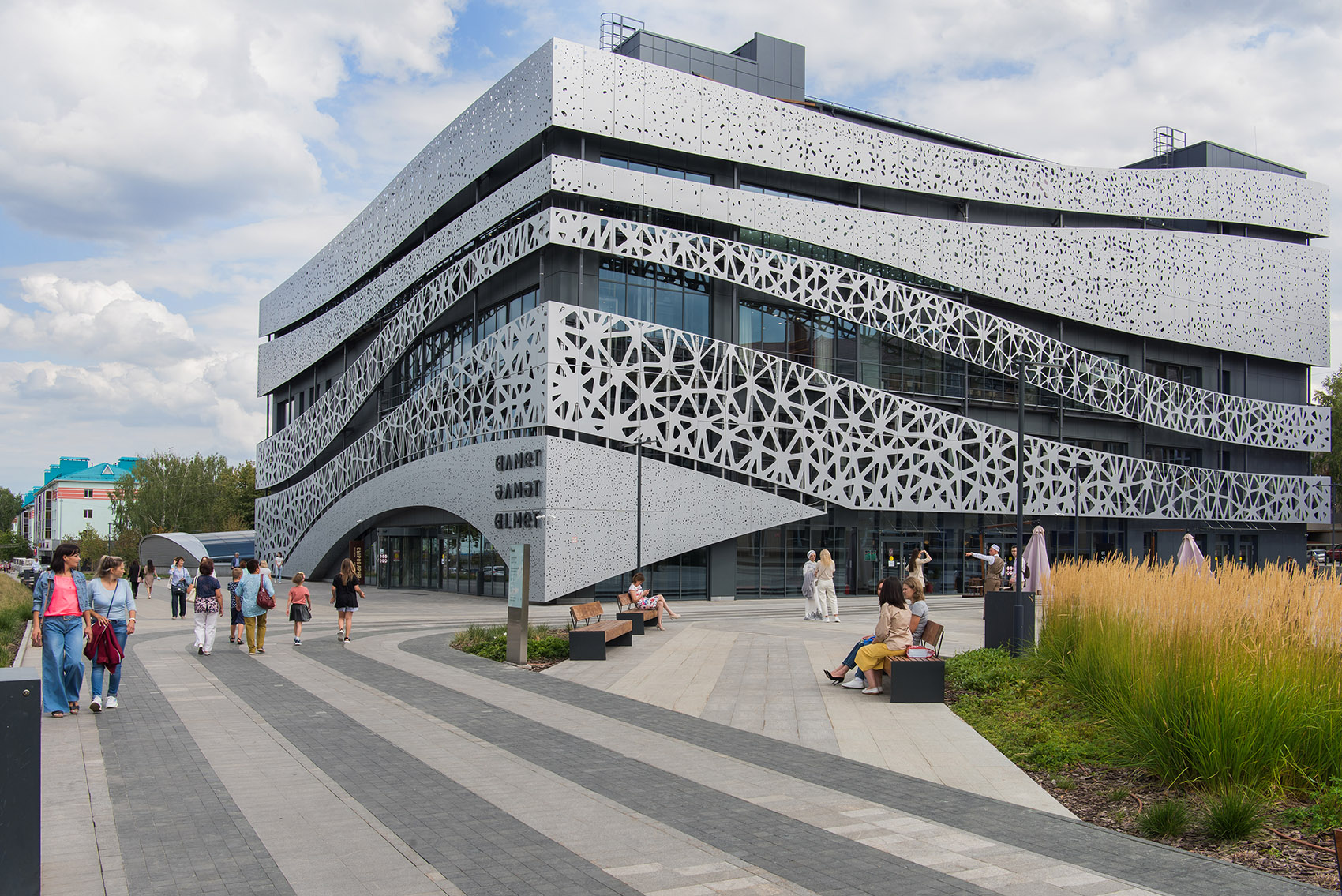 Renovation of the citycenter of Almetyevsk by Arcanika - 谷德设计网