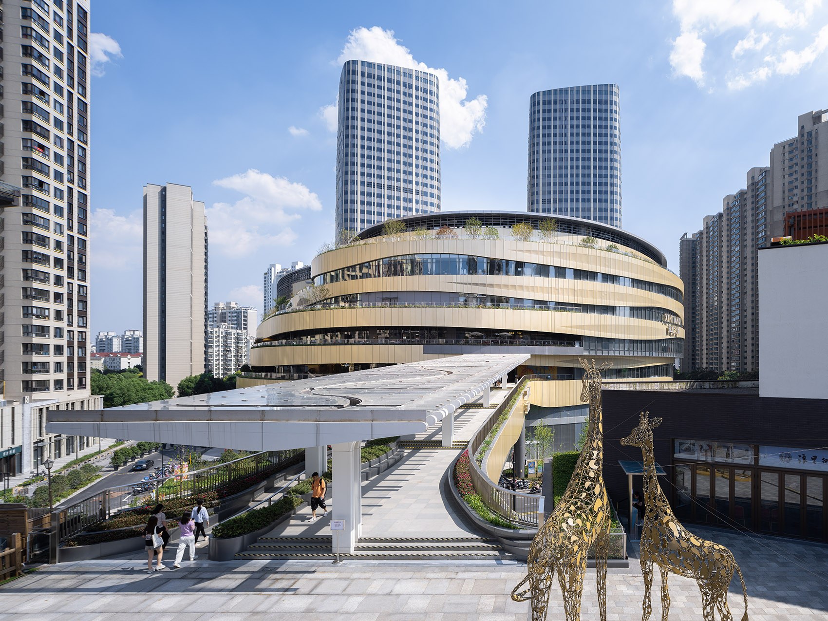 Hall of the Sun, Shanghai, China by ARQUITECTONICA - 谷德设计网