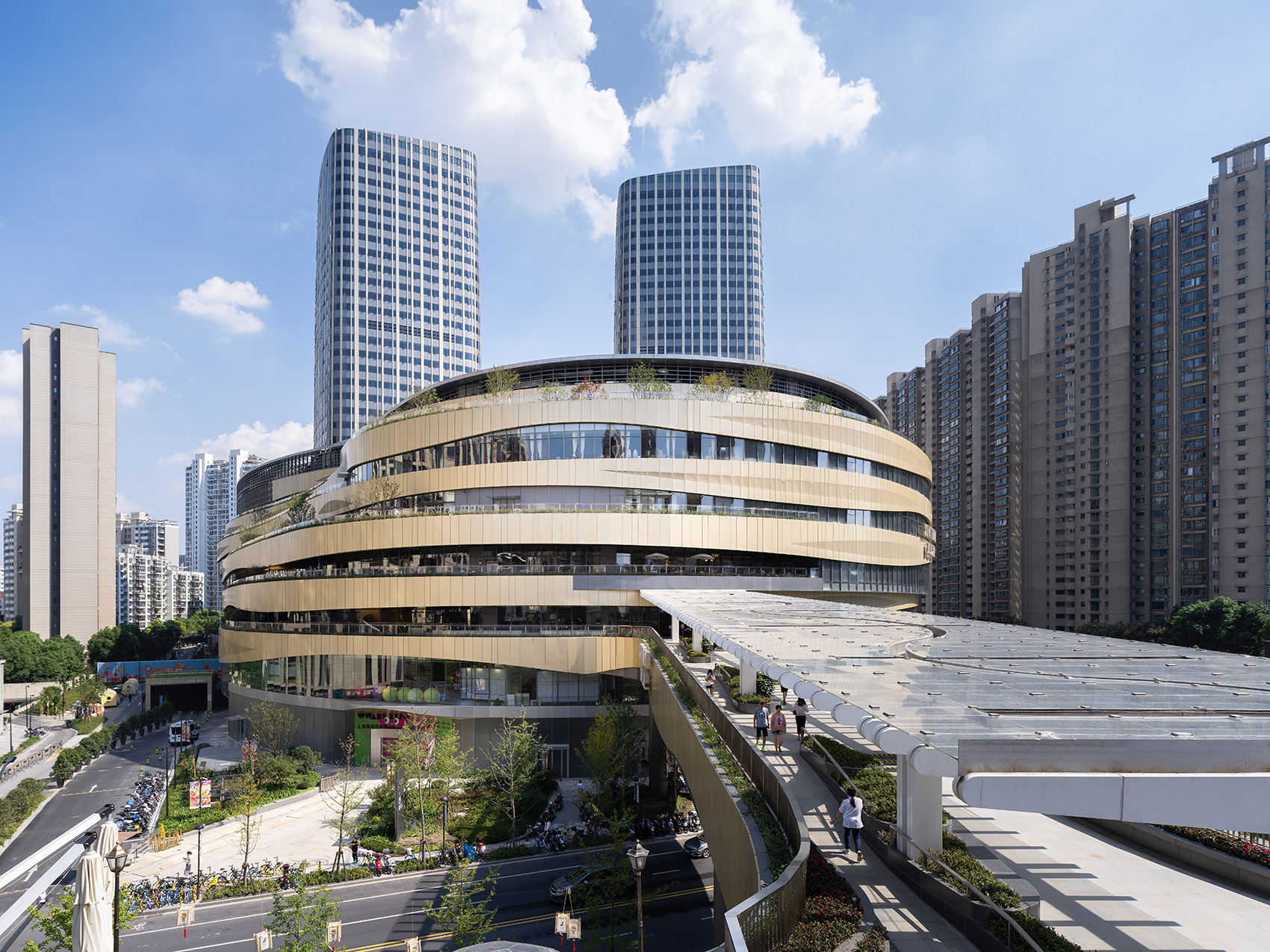 Hall of the Sun, Shanghai, China by ARQUITECTONICA - 谷德设计网