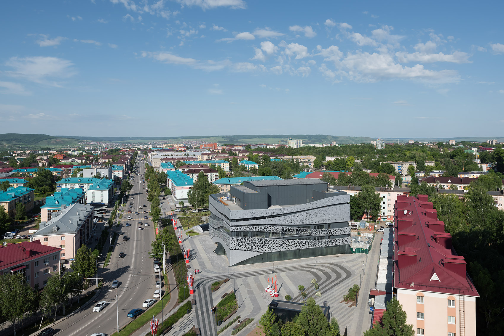Renovation of the citycenter of Almetyevsk by Arcanika - 谷德设计网