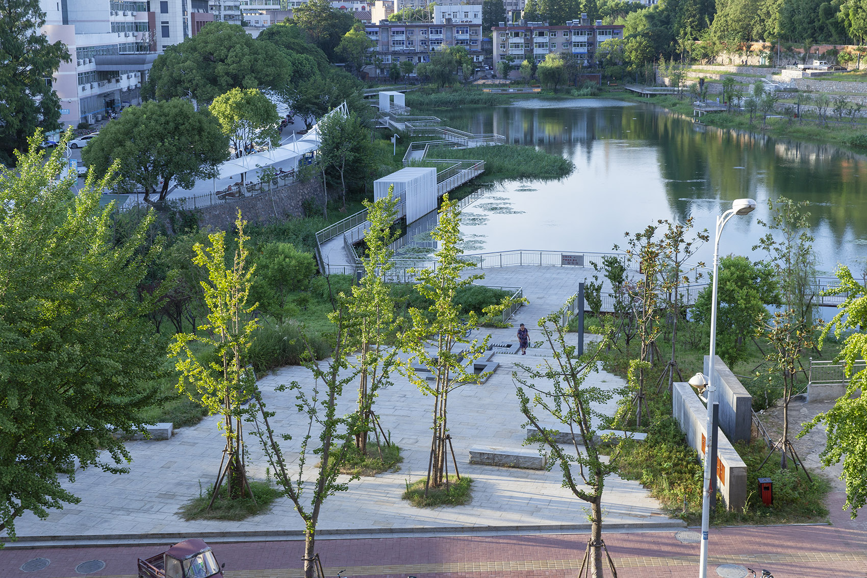 Chizhou City Moat Heritage Park, Chizhou, Anhui by UP+S - 谷德设计网