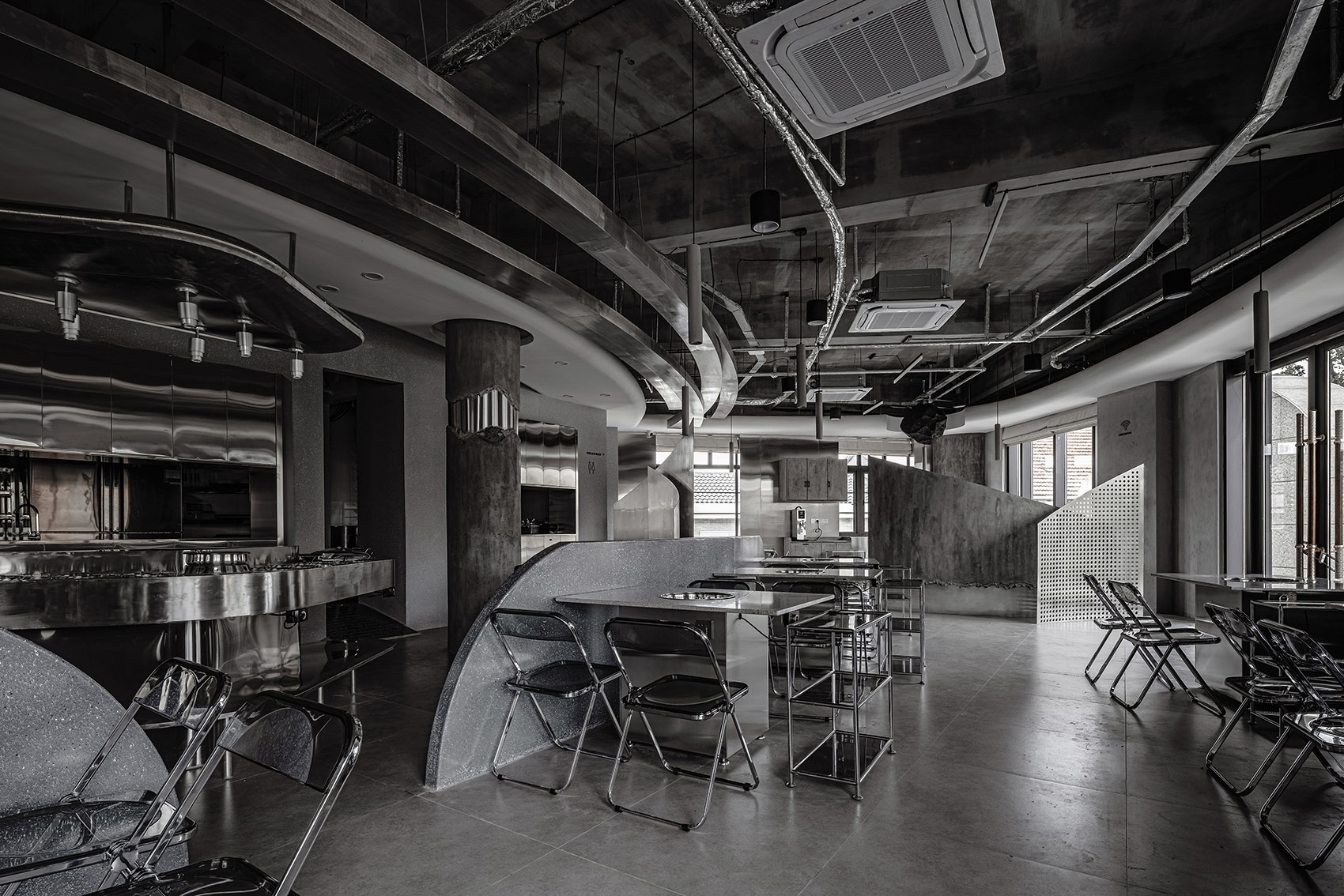 The coolest Hot Pot restaurant in Wuhu Ancient City by Fanpin Design ...