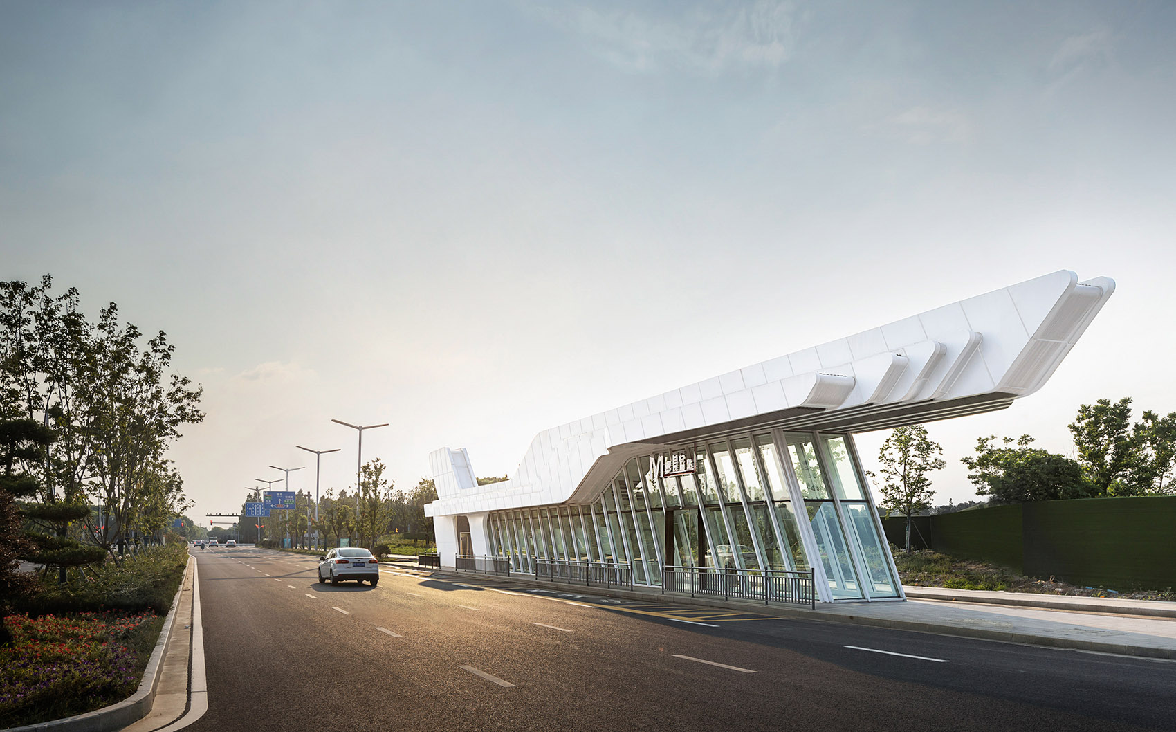 Design of Bus Stations in Zhangjiagang High Speed Railway New Town by ...