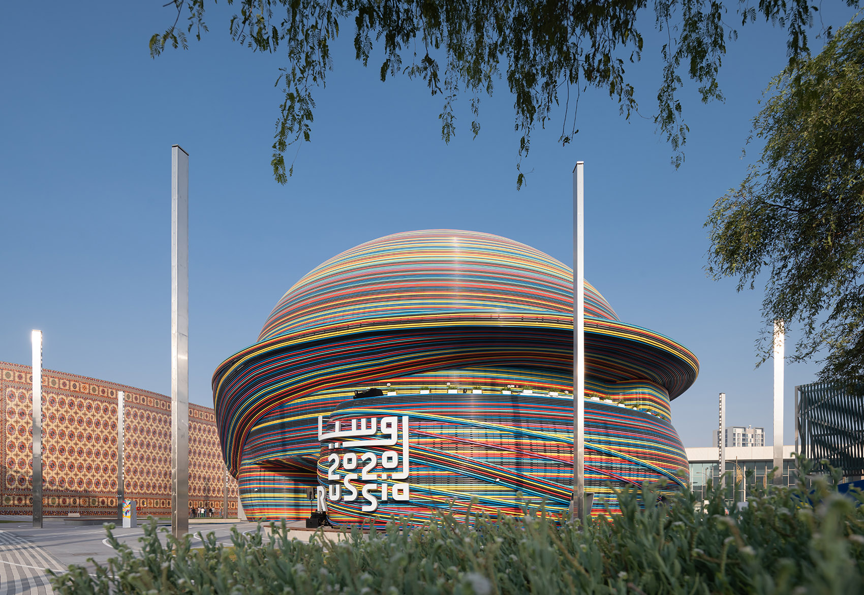 The Russian Pavilion at EXPO 2020 in Dubai by SPEECH architectural ...