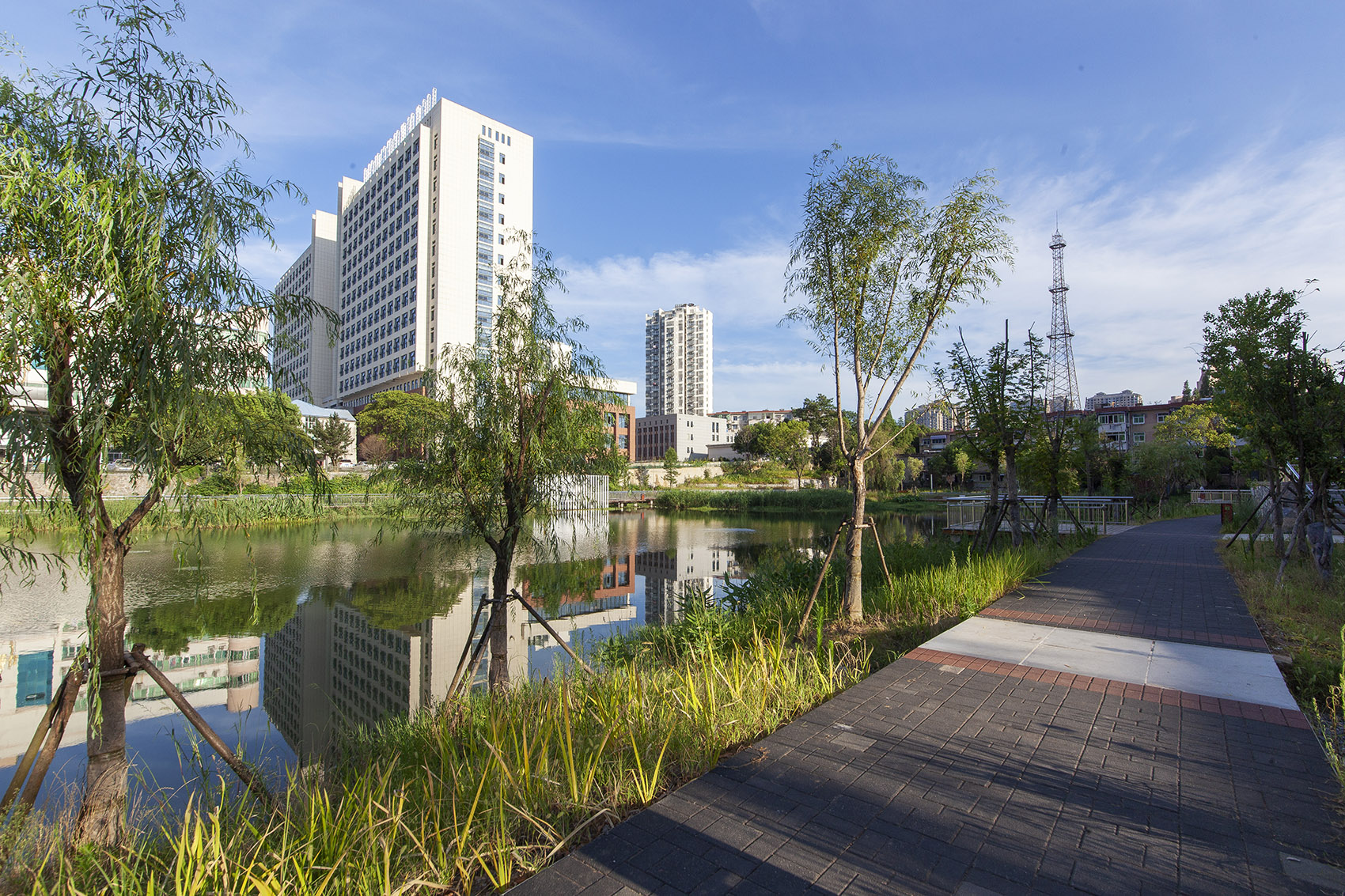 Chizhou City Moat Heritage Park, Chizhou, Anhui by UP+S - 谷德设计网