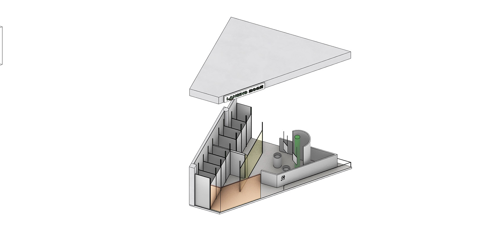 Phoenix International Creative Park LANSING TOILET by LSD Architects ...