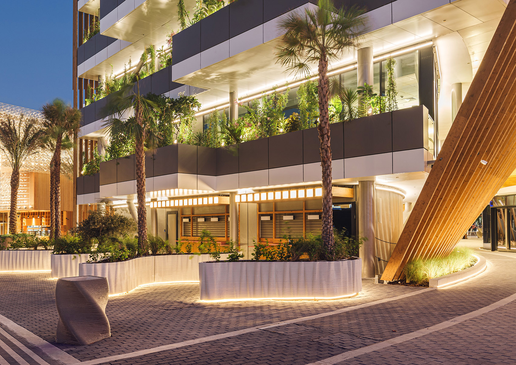 THE GREEN ARCH – Belgian Pavilion at Expo 2020 Dubai by Vincent ...