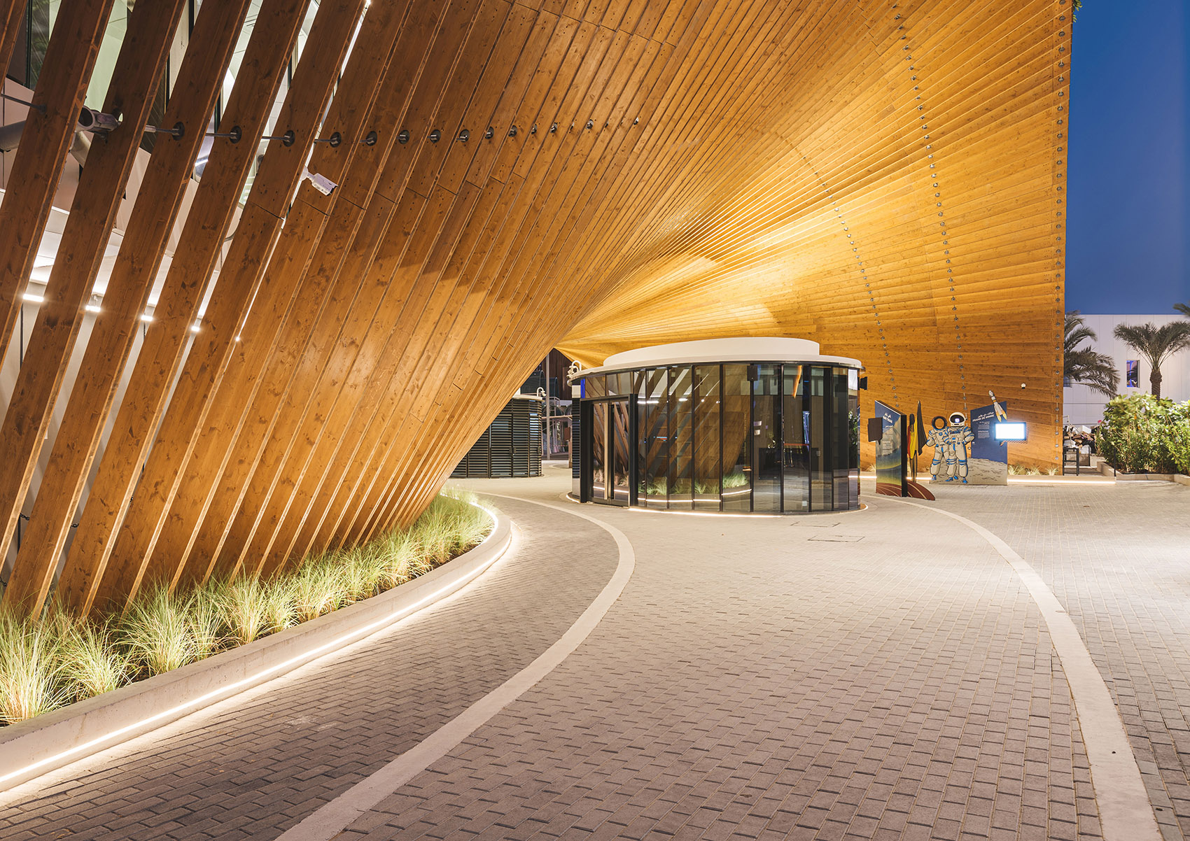 THE GREEN ARCH – Belgian Pavilion at Expo 2020 Dubai by Vincent ...