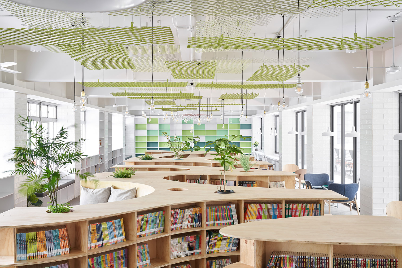 Lishin Elementary School Library by TALI DESIGN - 谷德设计网