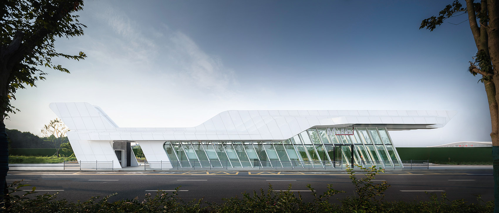 Design of Bus Stations in Zhangjiagang High Speed Railway New Town by ...