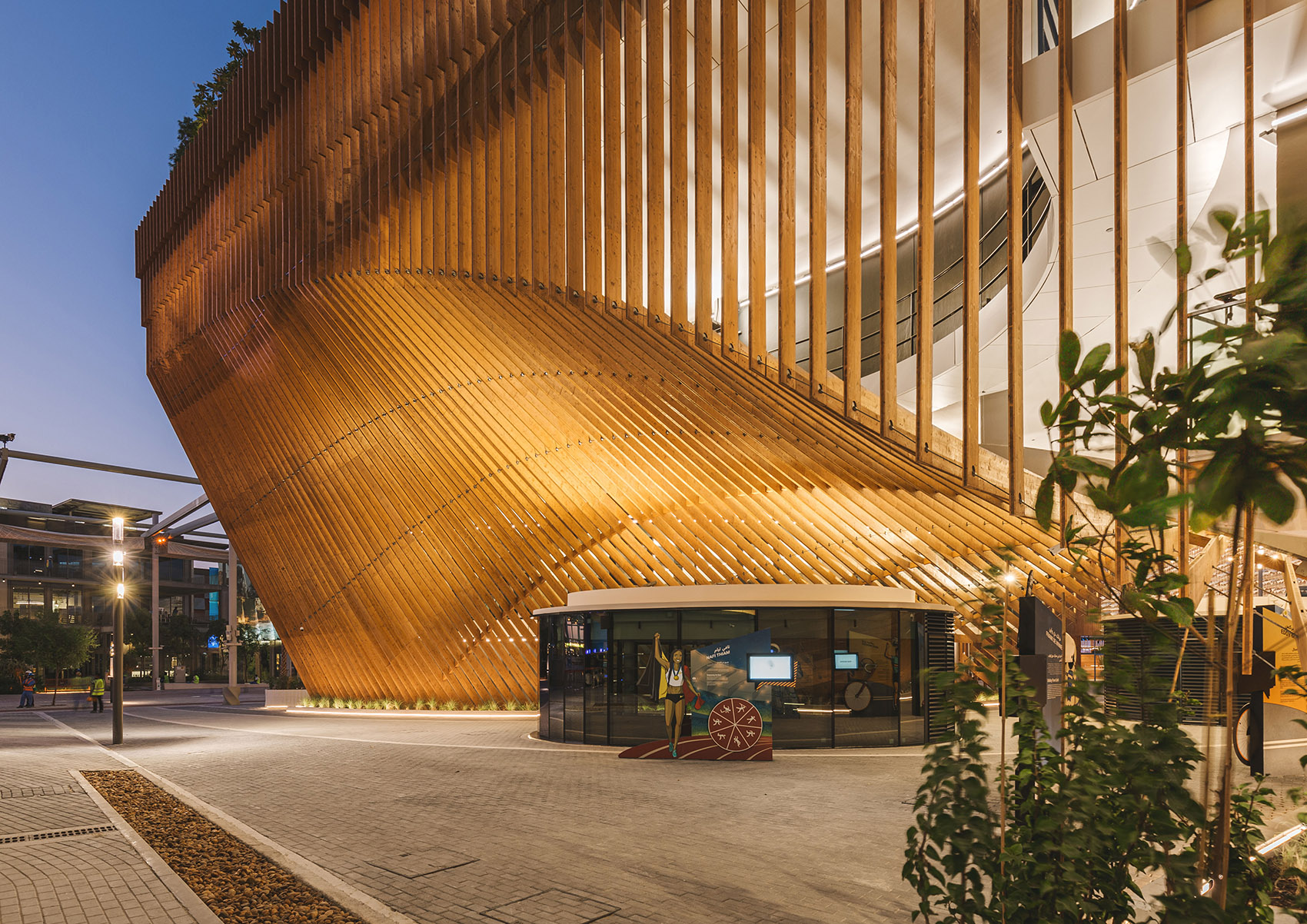 THE GREEN ARCH – Belgian Pavilion at Expo 2020 Dubai by Vincent ...