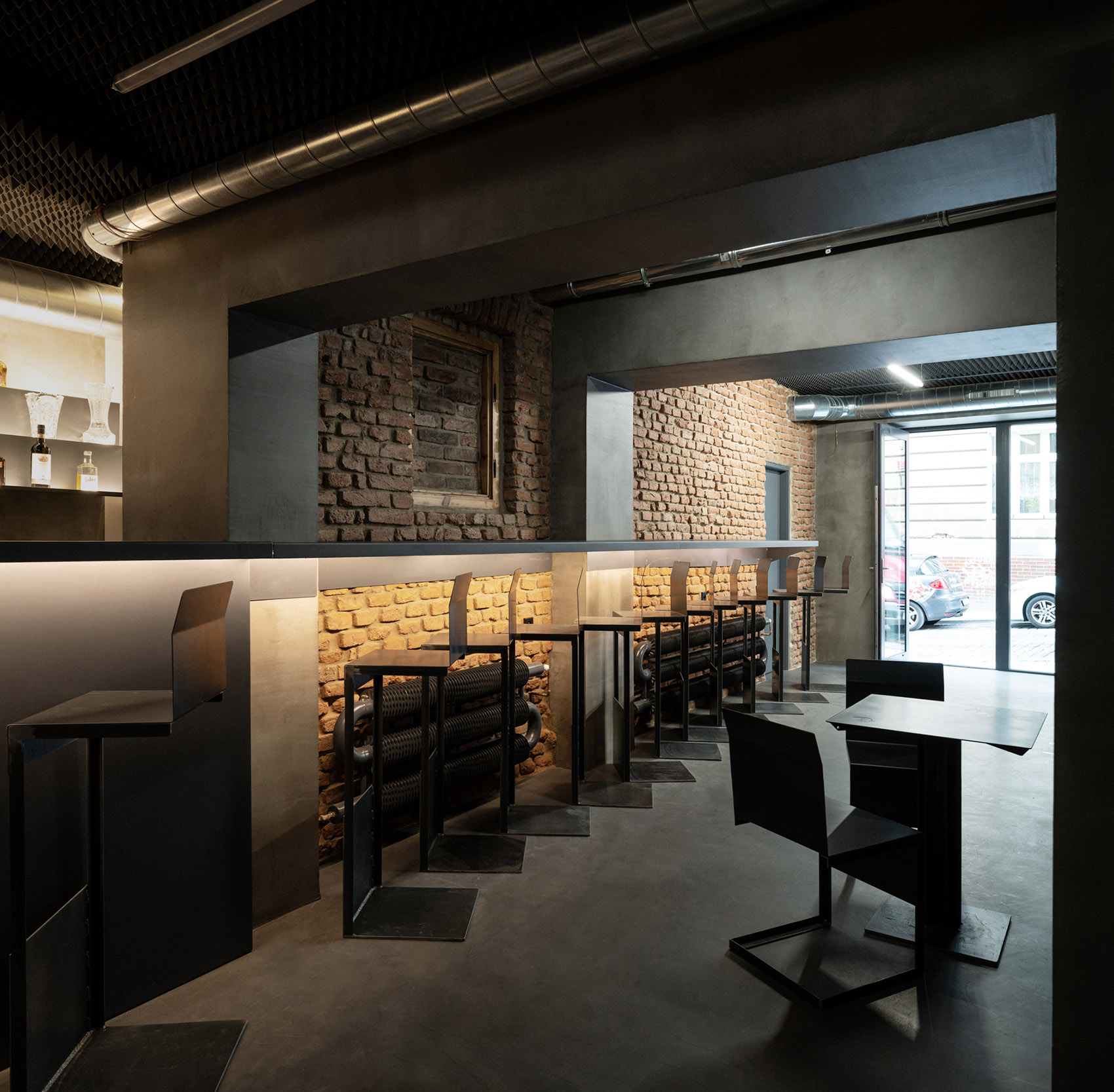 Bar – Studio Krymská in Prague by PAPUNDEKL ARCHITECTS - 谷德设计网