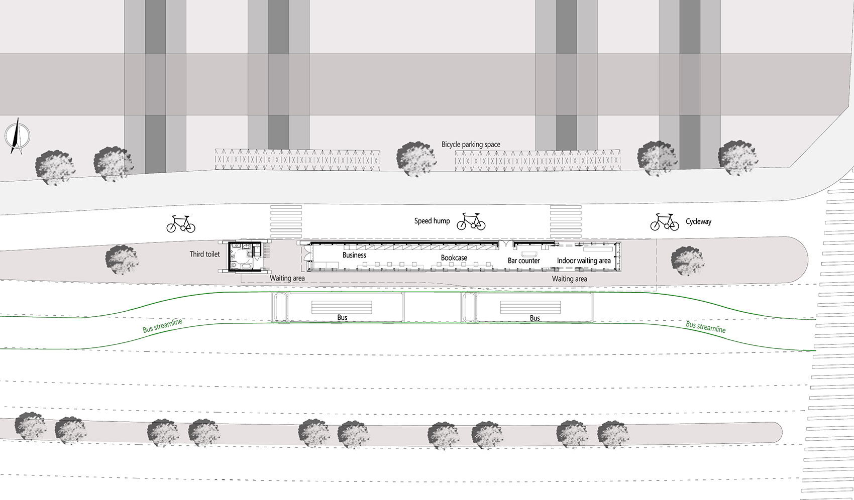 Design of Bus Stations in Zhangjiagang High Speed Railway New Town by ...