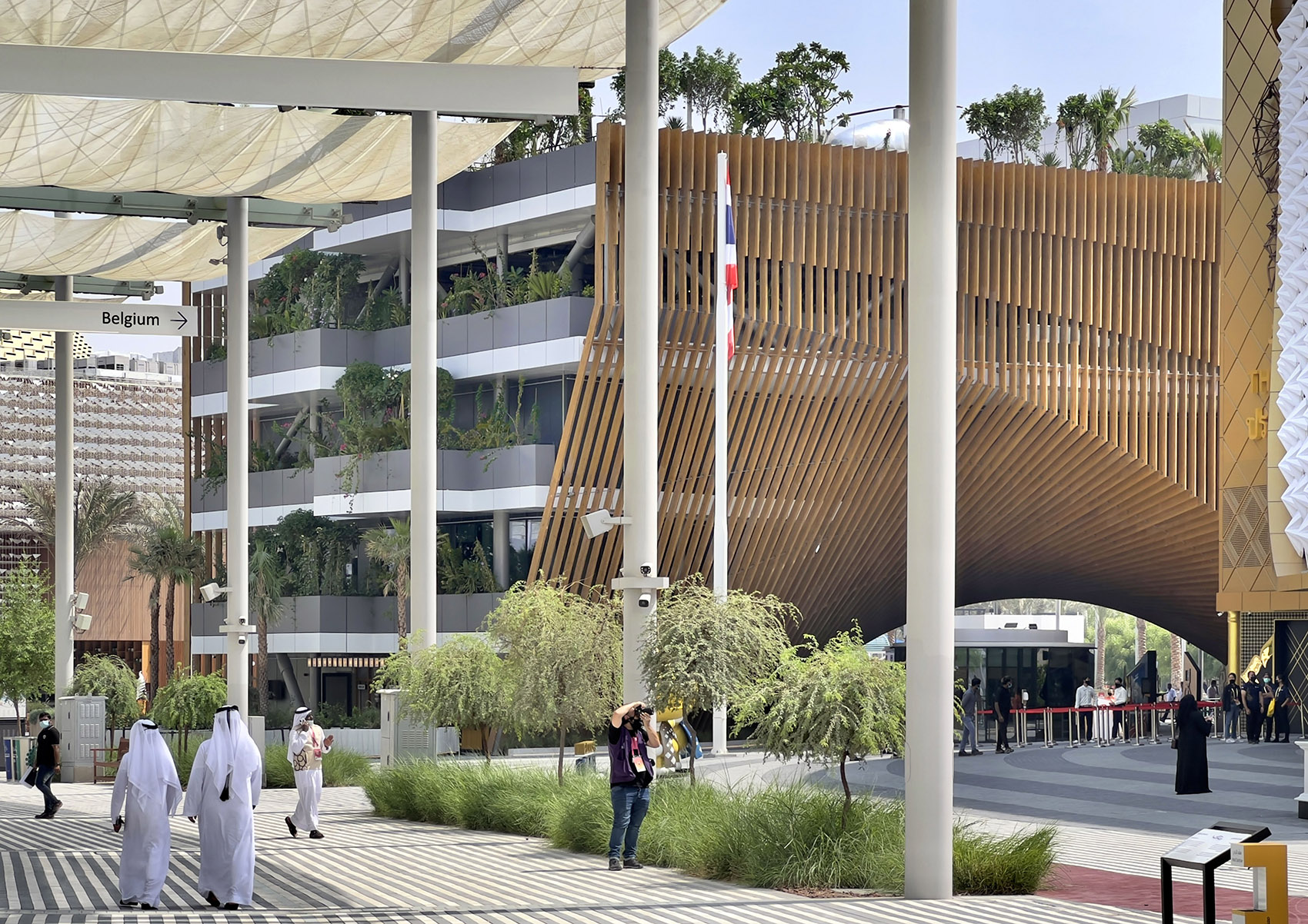 THE GREEN ARCH – Belgian Pavilion at Expo 2020 Dubai by Vincent ...