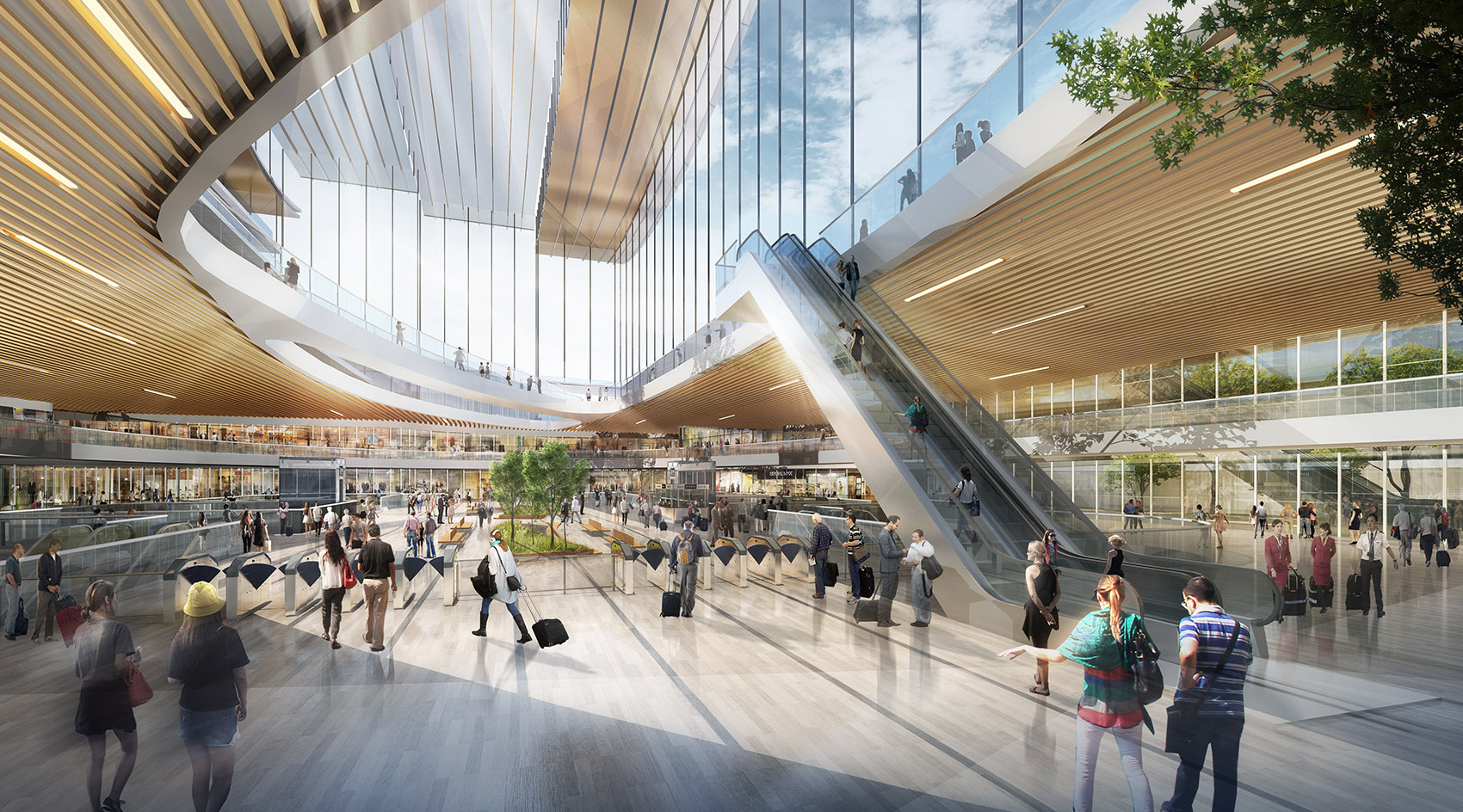 Aedas and CAUPD, HITAD Consortium Won the Urban Design Competition for ...