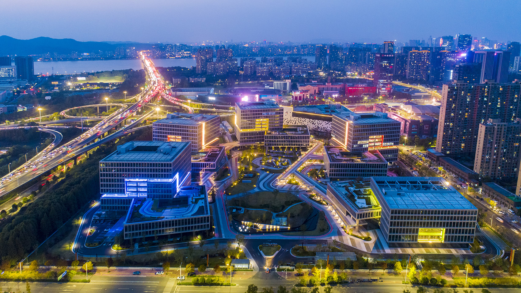 Planning the phase II park of Alibaba Software-producing base in ...