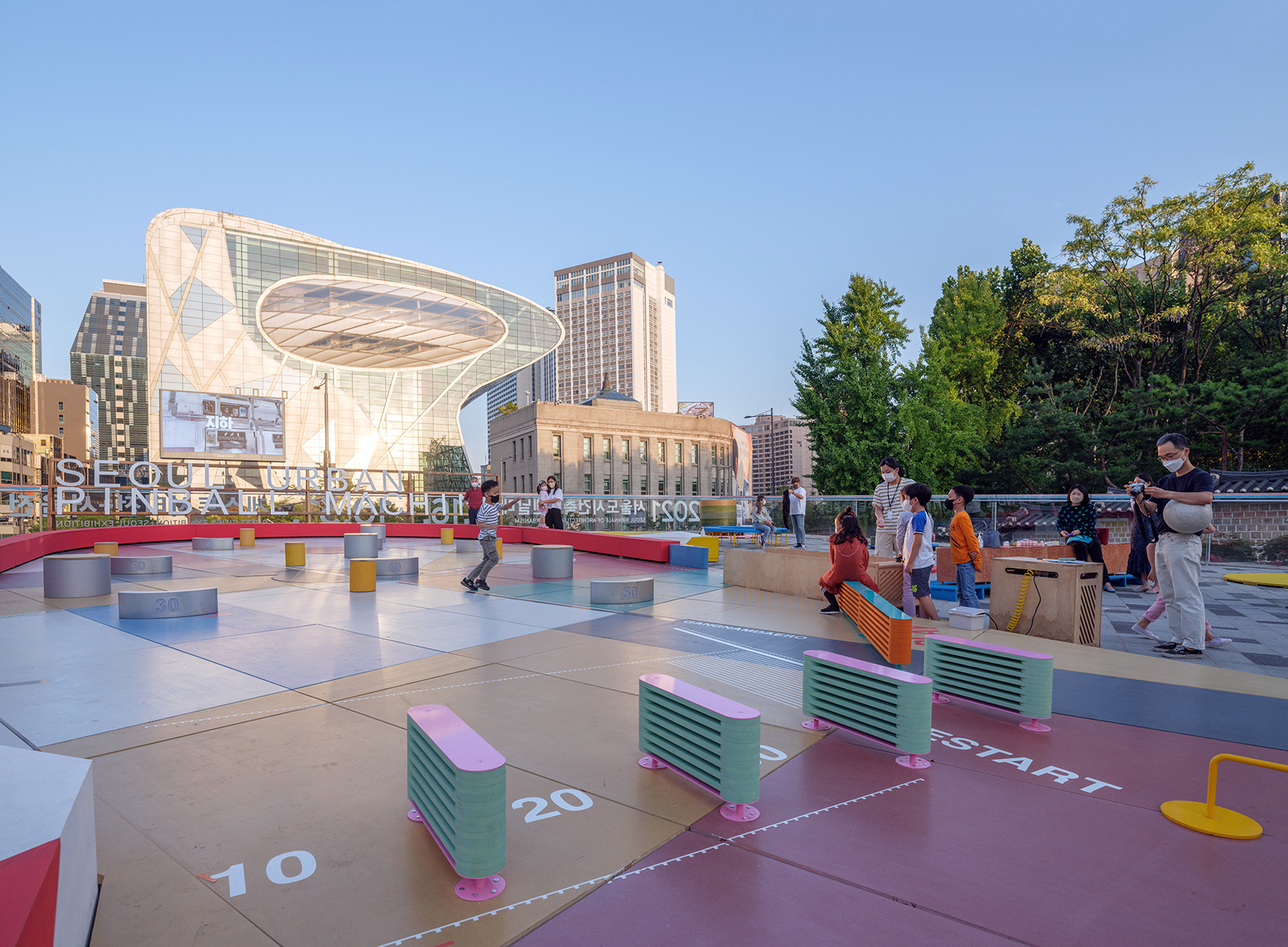 Seoul Urban Pinball Machine by Studio Heech - 谷德设计网