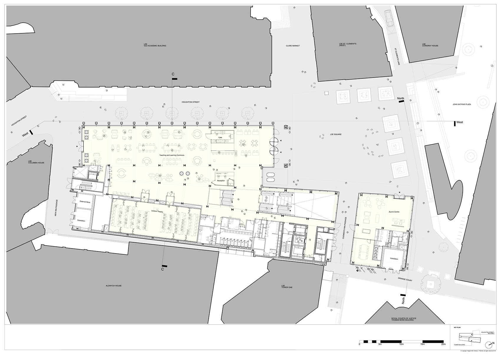 LSE Centre Building by Rogers Stirk Harbour + Partners - 谷德设计网
