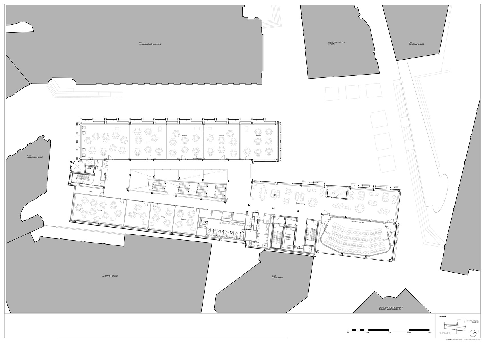 LSE Centre Building by Rogers Stirk Harbour + Partners - 谷德设计网