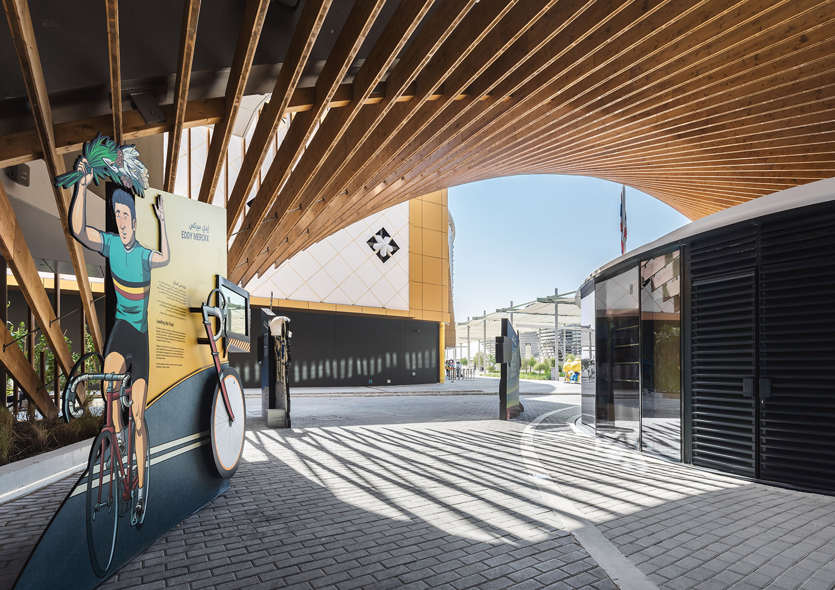 THE GREEN ARCH – Belgian Pavilion at Expo 2020 Dubai by Vincent ...