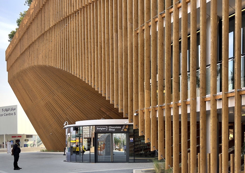 THE GREEN ARCH – Belgian Pavilion at Expo 2020 Dubai by Vincent ...