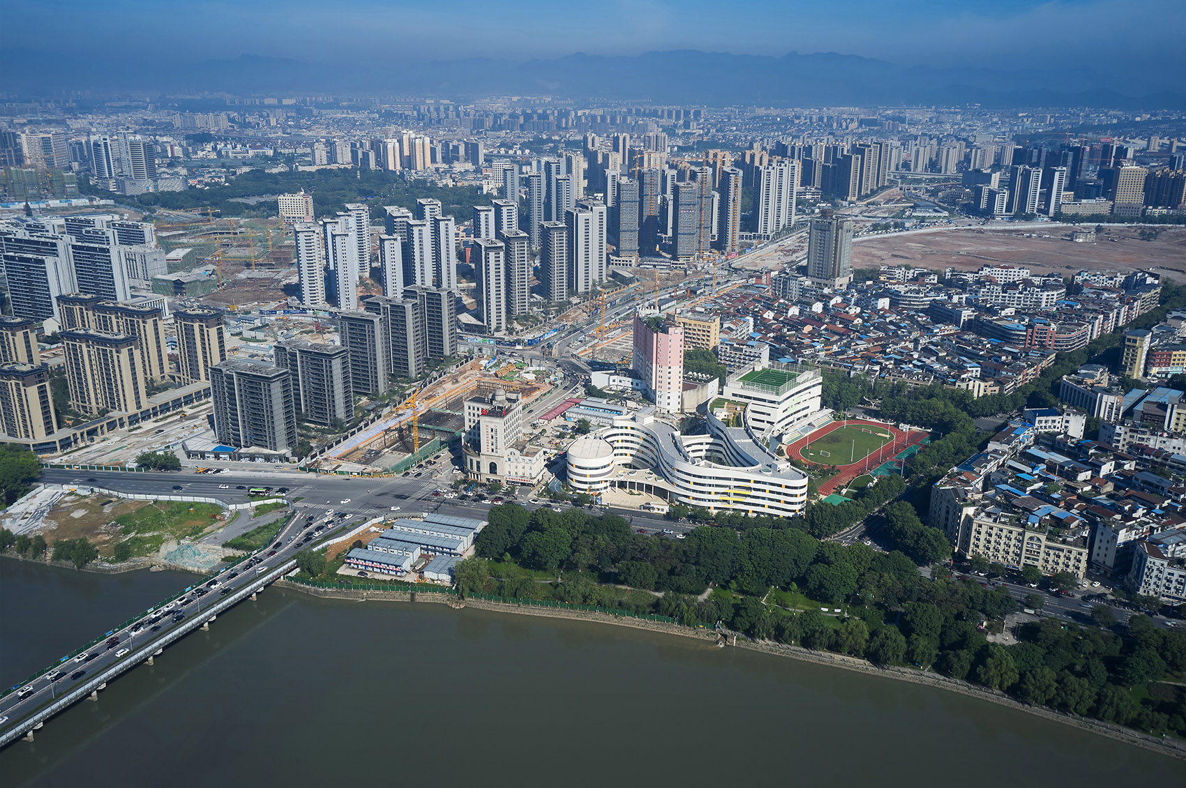 Chouzhou primary school in Yiwu City, China by Zhejiang Province ...