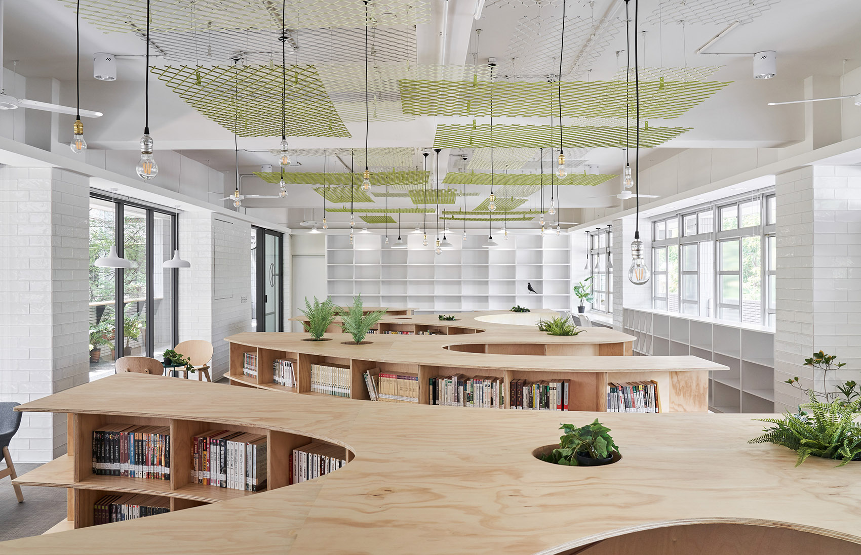 Lishin Elementary School Library by TALI DESIGN - 谷德设计网