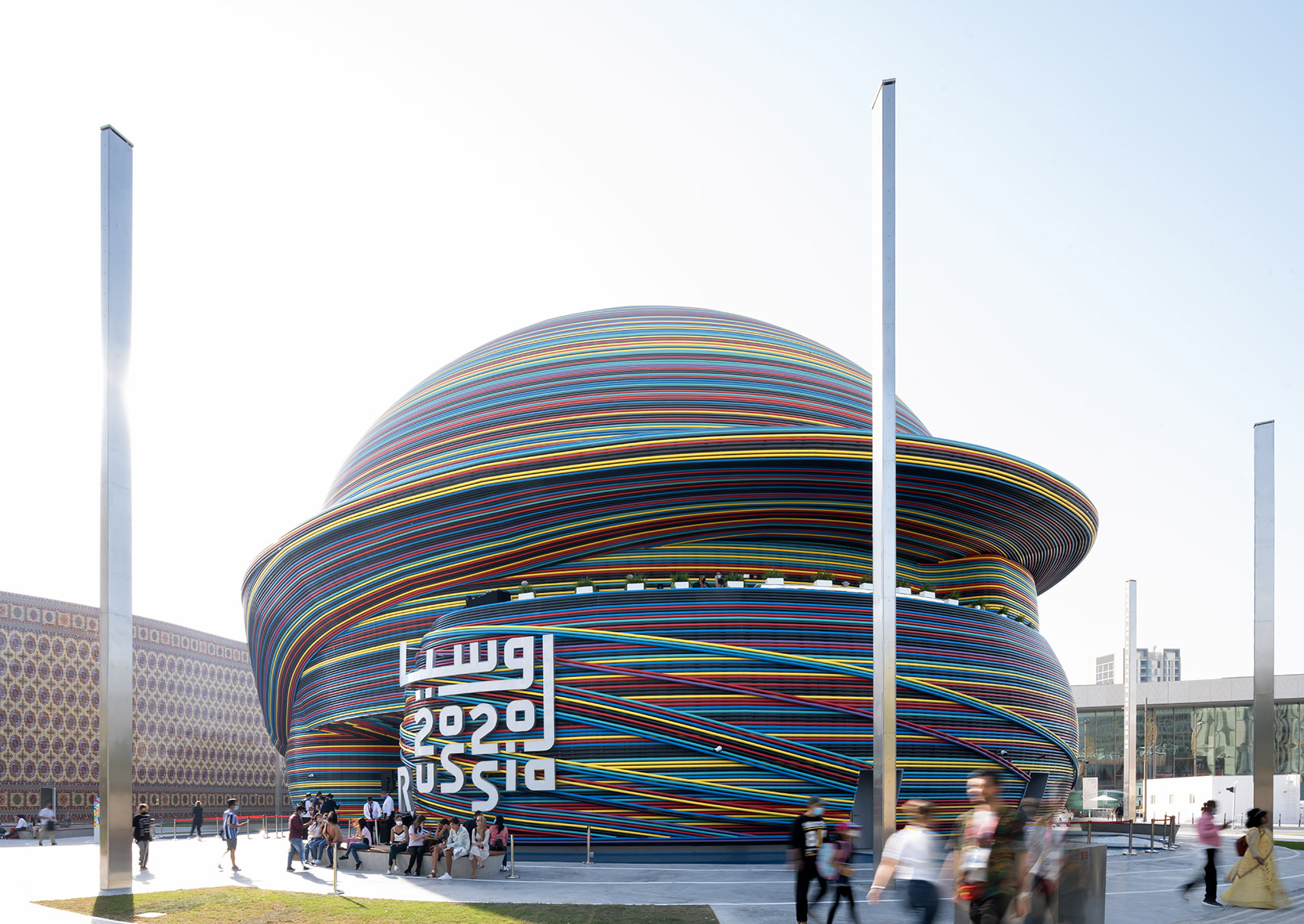 The Russian Pavilion at EXPO 2020 in Dubai by SPEECH architectural ...