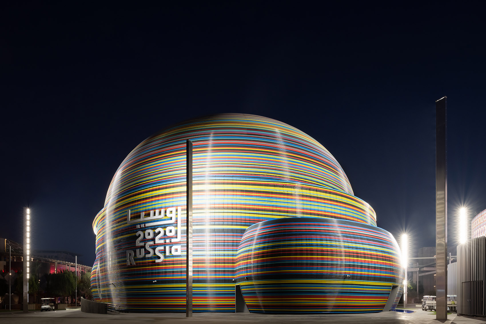 The Russian Pavilion at EXPO 2020 in Dubai by SPEECH architectural ...