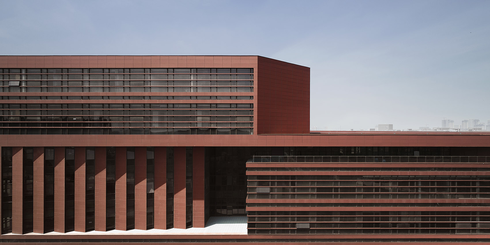 Library of Hebei University of Engineering, China by Gu Zhihong Studio ...