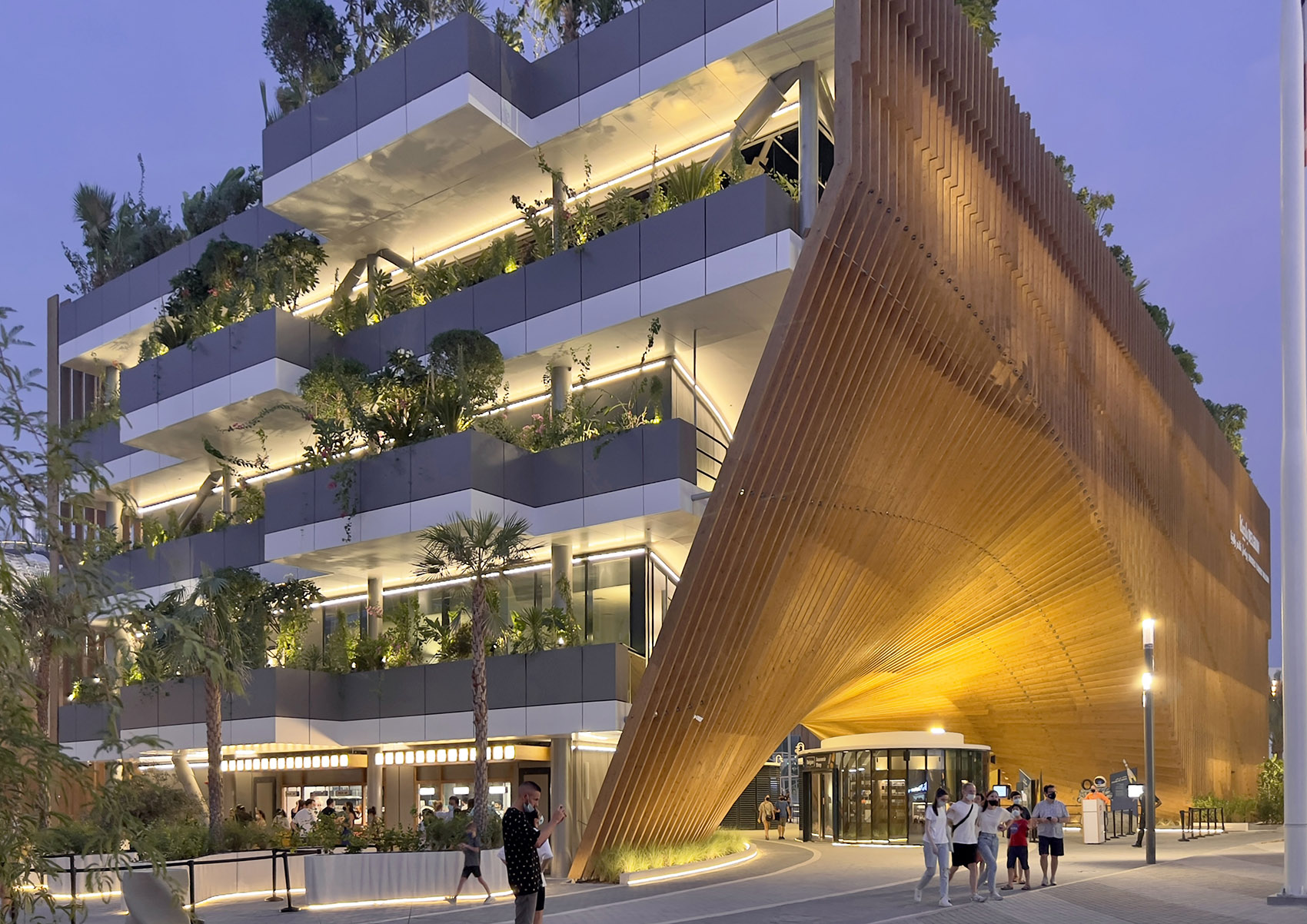 THE GREEN ARCH – Belgian Pavilion at Expo 2020 Dubai by Vincent ...