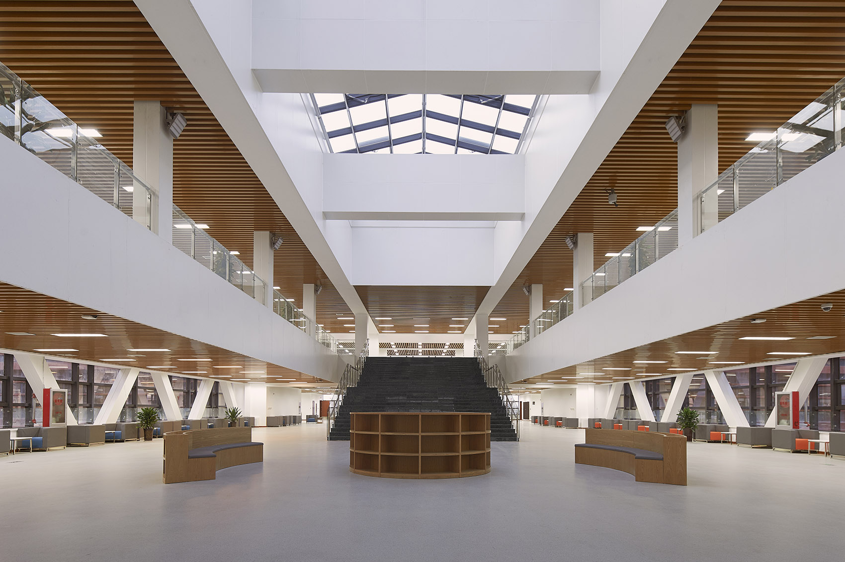 Library of Hebei University of Engineering, China by Gu Zhihong Studio ...