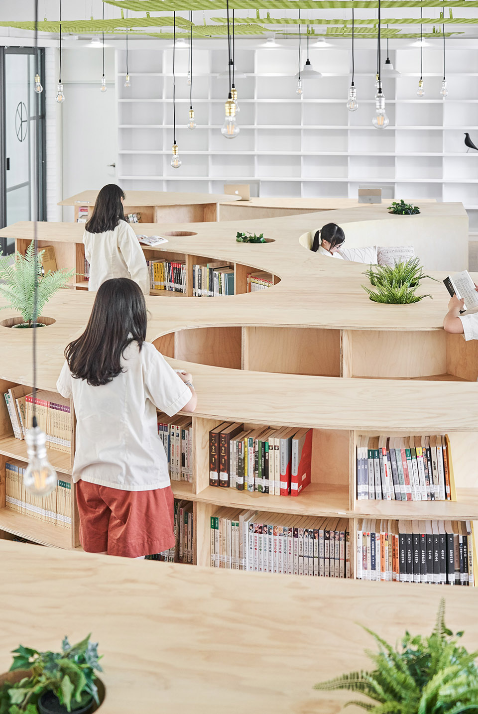 Lishin Elementary School Library by TALI DESIGN - 谷德设计网