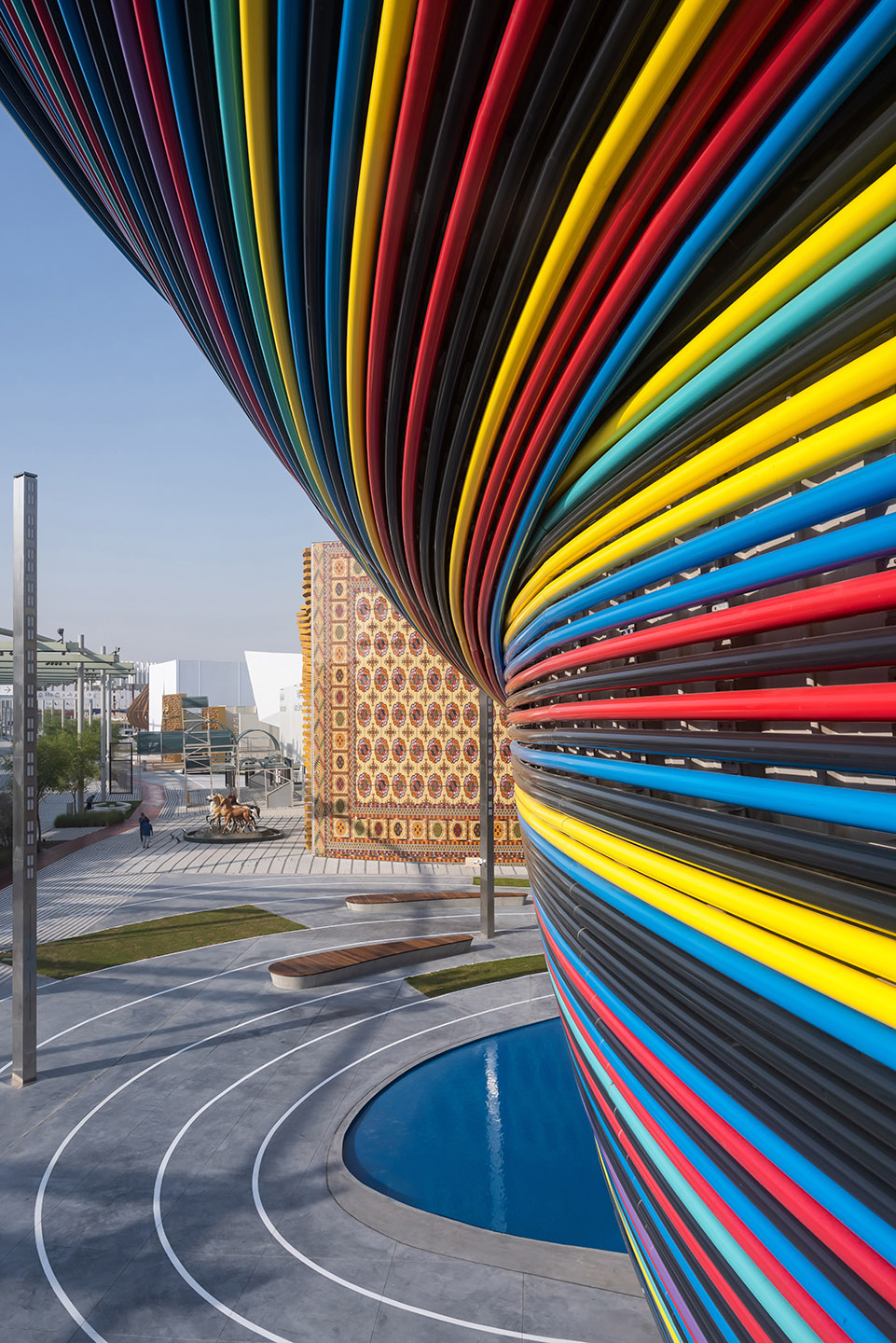 The Russian Pavilion at EXPO 2020 in Dubai by SPEECH architectural ...