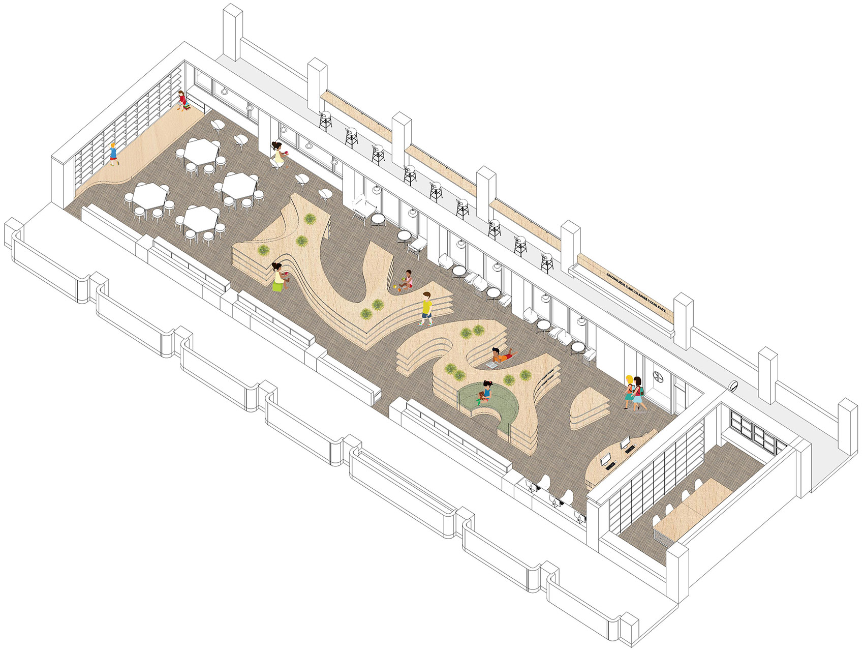 Lishin Elementary School Library by TALI DESIGN - 谷德设计网