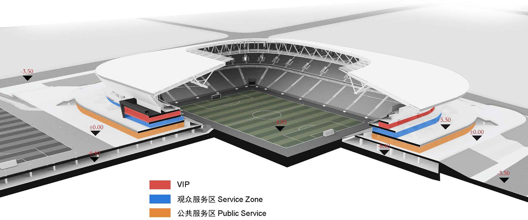 SAIC Motor Pudong Arena, Shanghai, China by HPP Architects - 谷德设计网