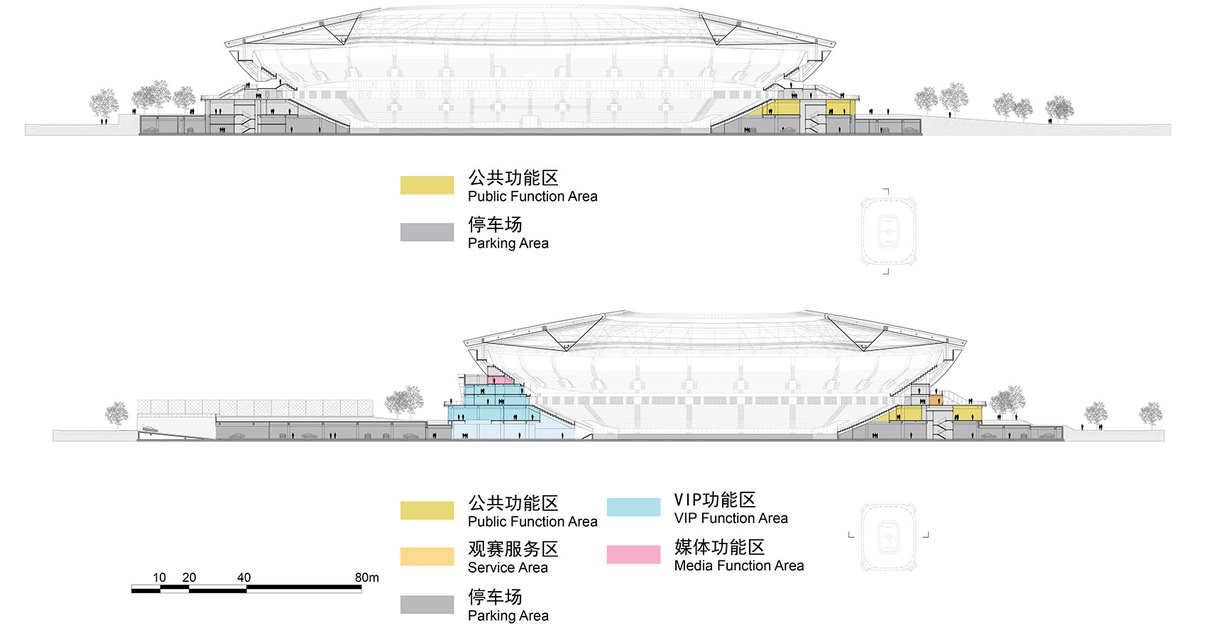 SAIC Motor Pudong Arena, Shanghai, China by HPP Architects - 谷德设计网