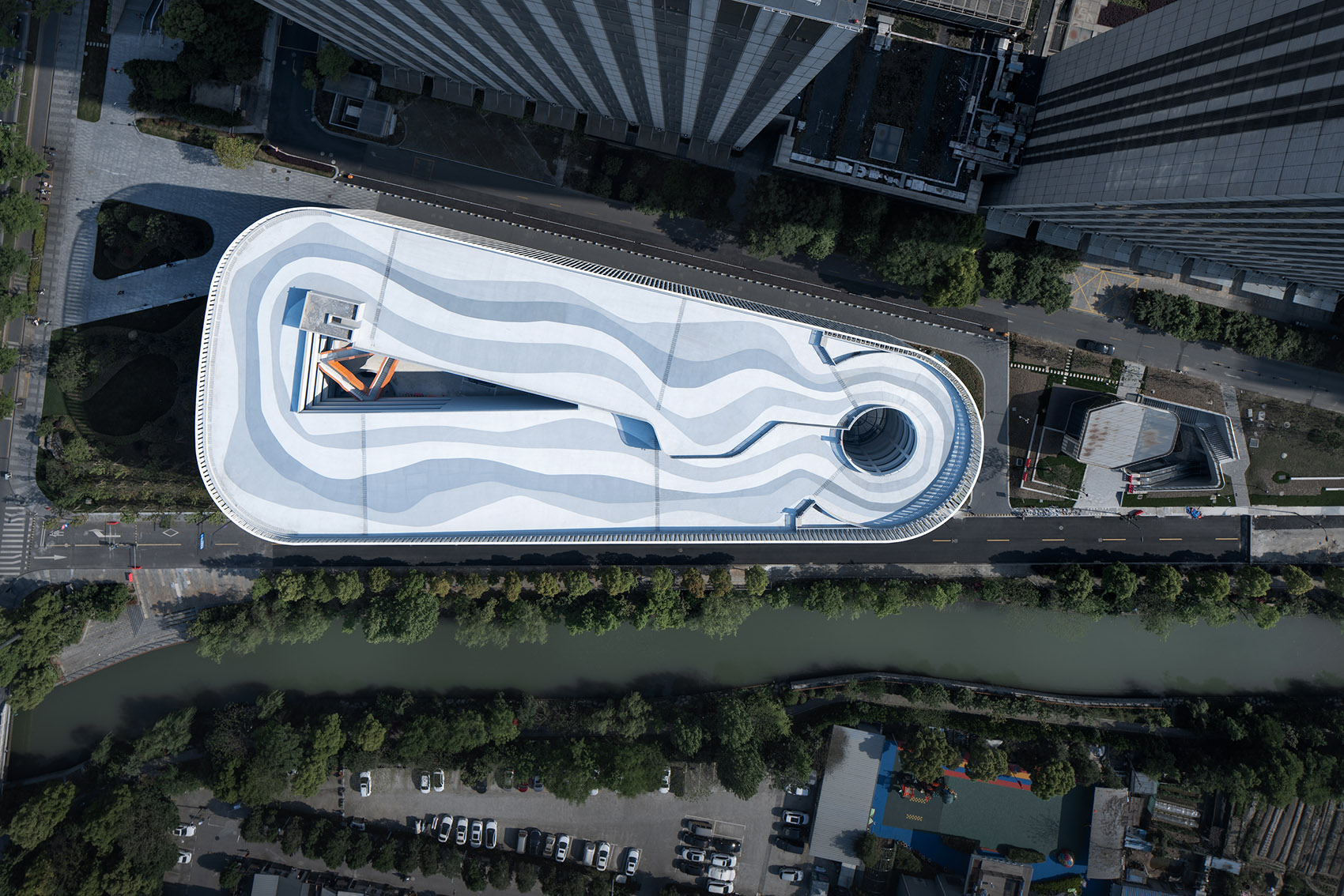 Hangzhou Qian Tou Haida parking building, China by Architectural Design ...