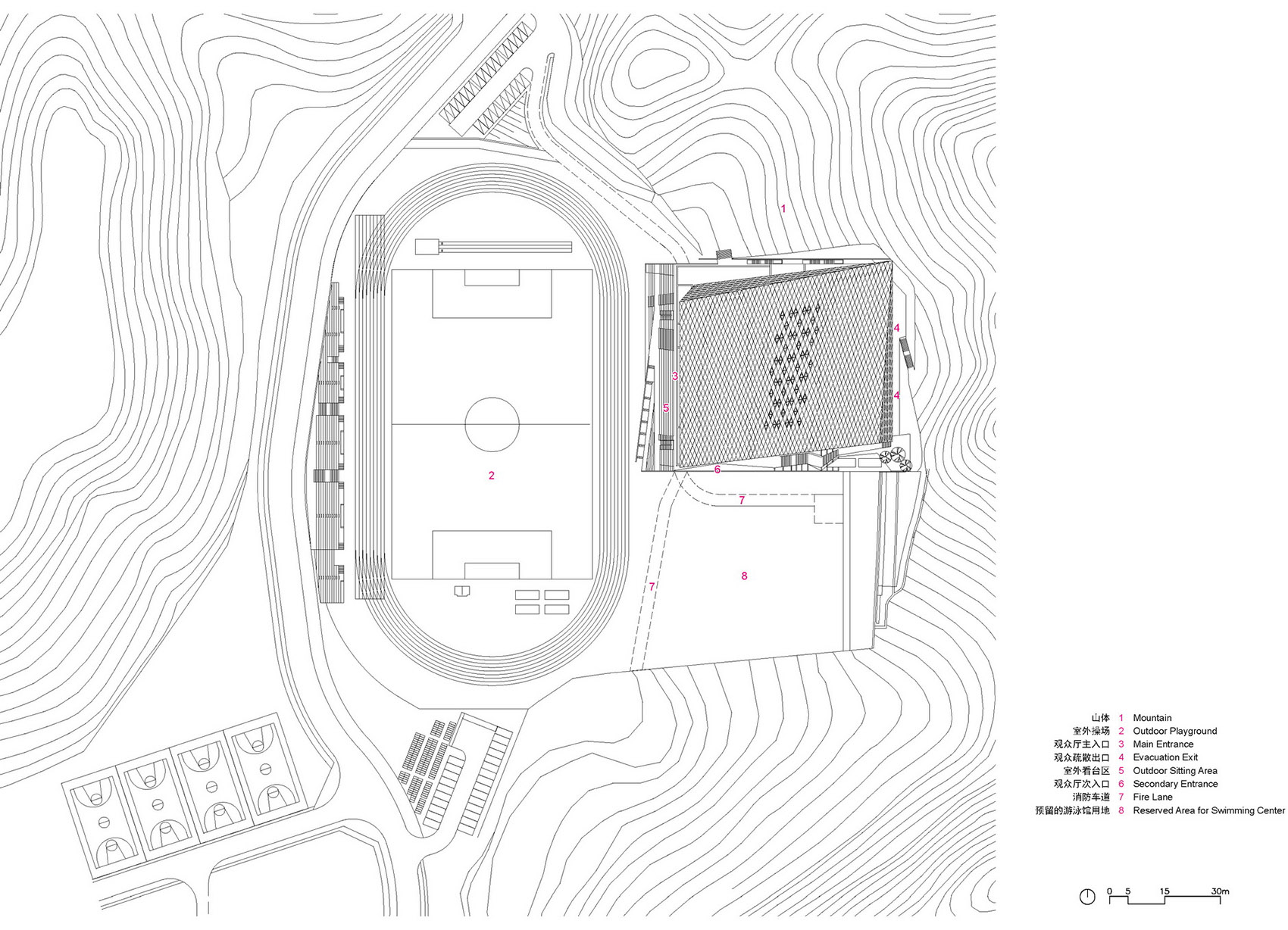 Gymnasium of South University of Science and Technology, Shenzhen ...